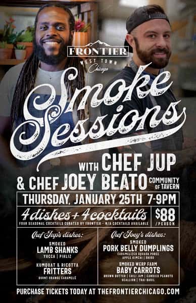 Smoke Sessions with Chef Jup & Chef Joey Beato - Frontier | Noble ...