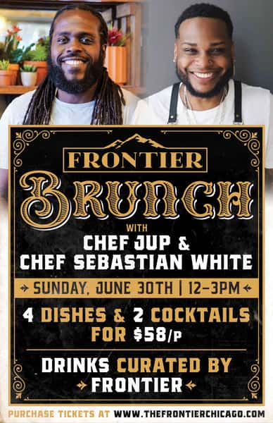 Brunch with Chef Jup & Chef Sebastian White - Frontier | Noble Square ...