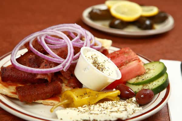 Gyro Plate - Toms Pizza & Restaurant - Greek Restaurant in Indiana, PA