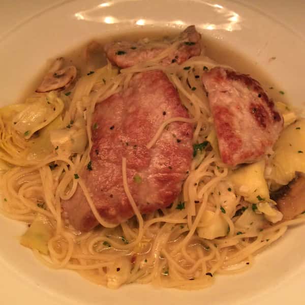 Angel Hair Pasta with Veal - European Restaurant in Rochester, NY