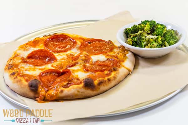 9" Personal Pie, ½ Salad or Soup, and Beverage - Menu - Wood Paddle ...