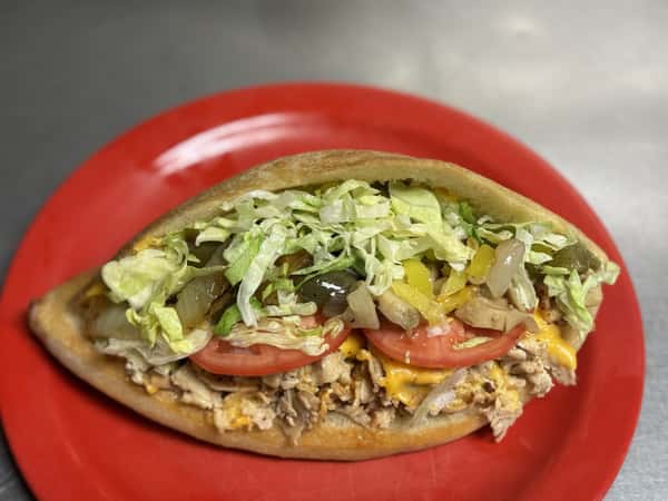 Chicken Cheese Steak with Toppings - Mill Hall Menu - Original Italian ...