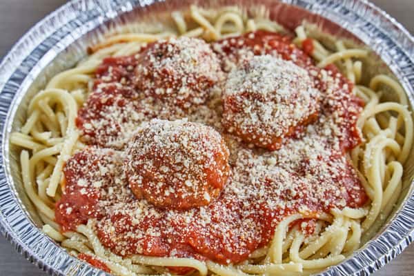 Spaghetti w/ Meatballs - Menu - Long Wong's - Diner in AZ