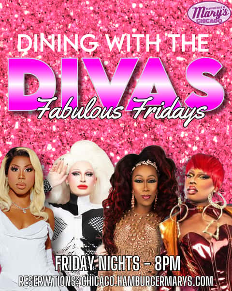 Fabulous Fridays Drag Show - Hamburger Mary's – Gourmet Burgers & Drag ...