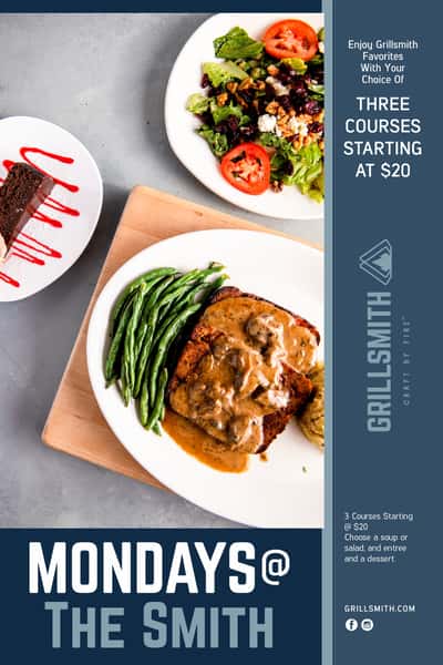 Mondays @ The Smith - Grillsmith: Craft By Fire