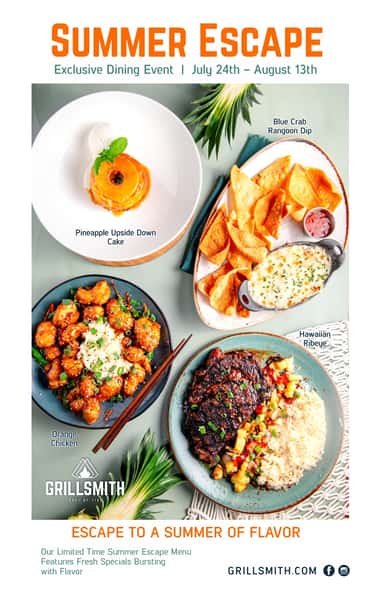 Summer Escape Dining Event - Grillsmith: Craft By Fire
