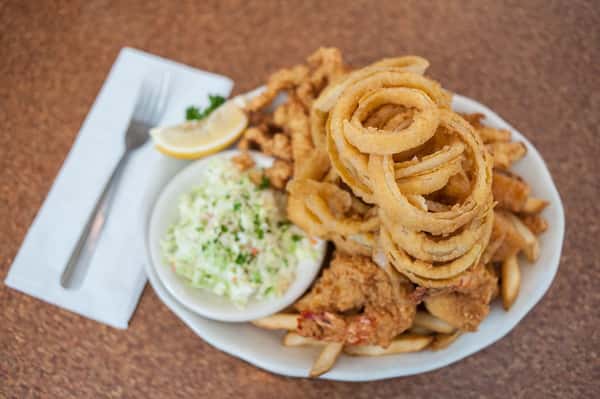 Fried Seafood Platter - Marshland Restaurants & Bakeries - American ...