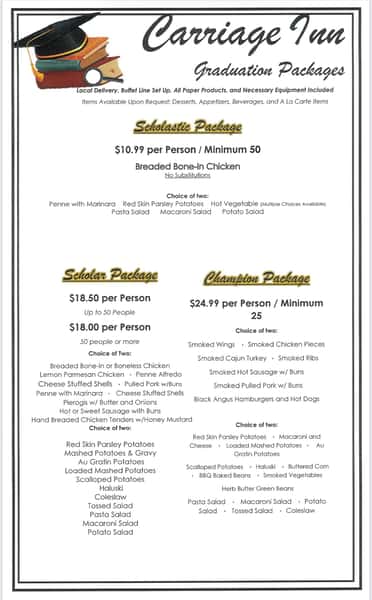 Carriage Inn - Restaurant in PA