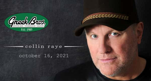 Collin Raye - Greek Bros. Oyster Bar & Grill - Bar & Grill in TX
