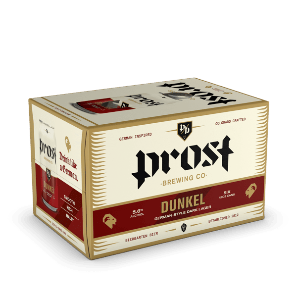 Dunkel -6 pack - Prost Brewing Company in Colorado