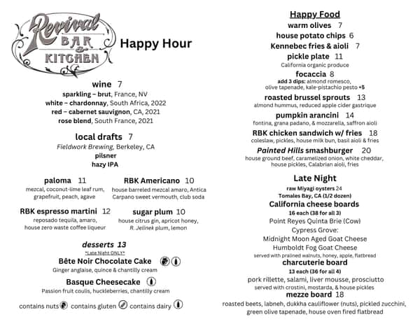 Happy Hour - Revival Bar+Kitchen