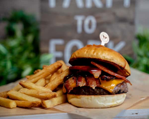 The Butcher Burger - Burgers - Butcher & Sprout - Farm to Table ...