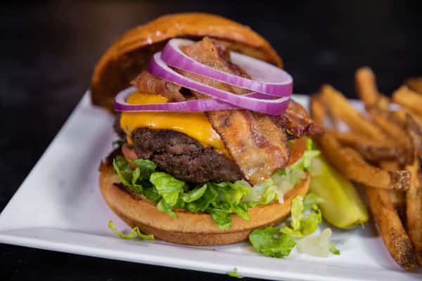 Lock Burger - Lunch and Dinner - Lock 34 Bar & Grill - Bar & Grill in ...
