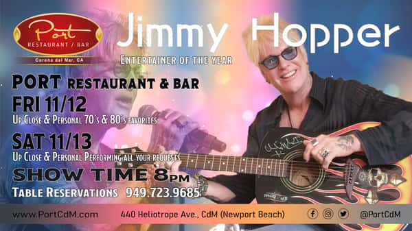 Entertainer of the Year, Jimmy Hopper Live at PortCdM 11/12 - Port ...