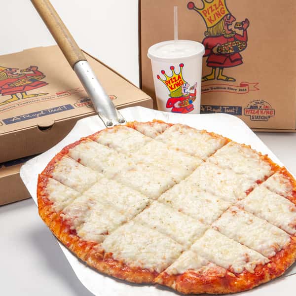 Large 16" Cheese - Build Your Own Pizza - Menu - Pizza King | Greenwood, IN