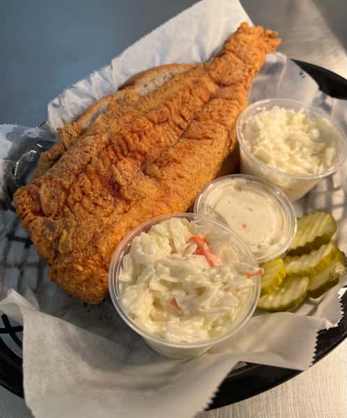 Whole Catfish Dinner - Mo Fish Restaurant in Council Bluffs