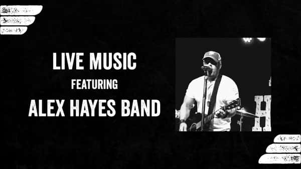 Live Music - Alex Hayes - American Food & Live Music Restaurant | Rock ...