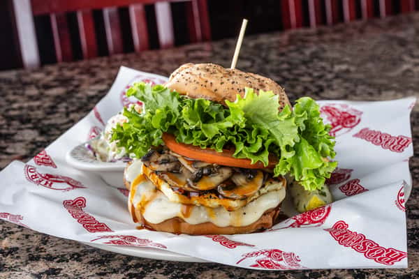 Aloha Turkey Burger - Heroes Restaurant & Brewhouse-Eastvale