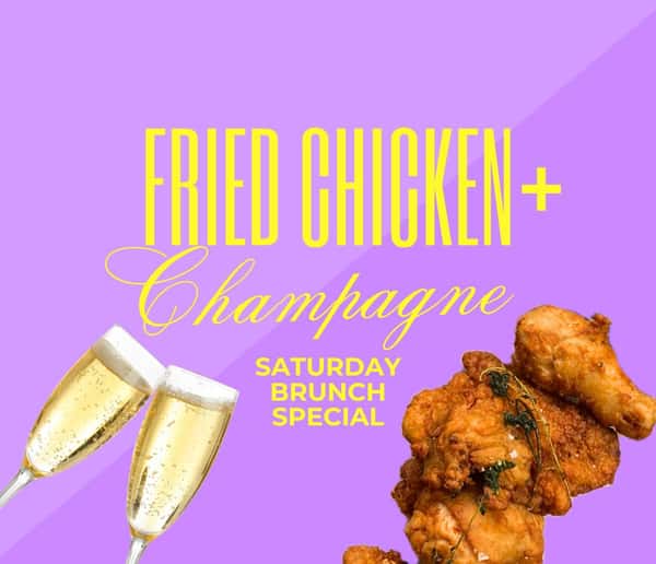 Fried Chicken + Champagne Saturdays - The Drake Kitchen + Bar ...