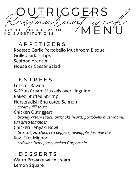 Outriggers Restaurant