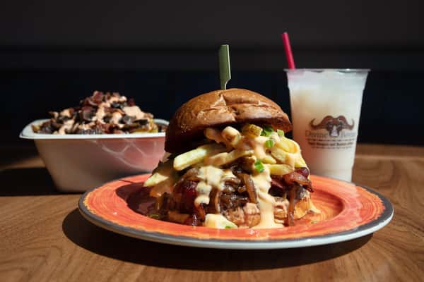 Poutine Burger - Menu - Divine Bovine Burgers - Burger Joint in Tucson, AZ