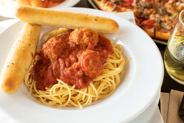 Kids Spaghetti - Menu - Luigi's Pizzeria │ Houston Pizza