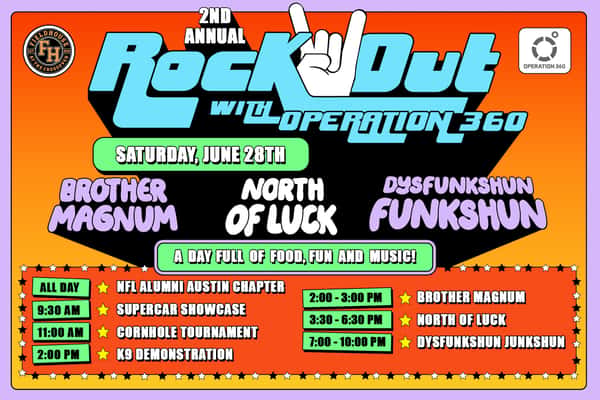 Rock Out with Operation 360 - The Fieldhouse at the Crossover - Cedar ...
