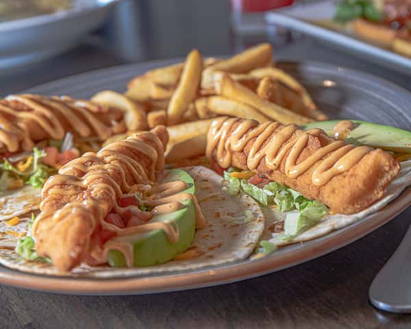 Fish Tacos - Regular Menu - Welly's Restaurant - American Restaurant in MA