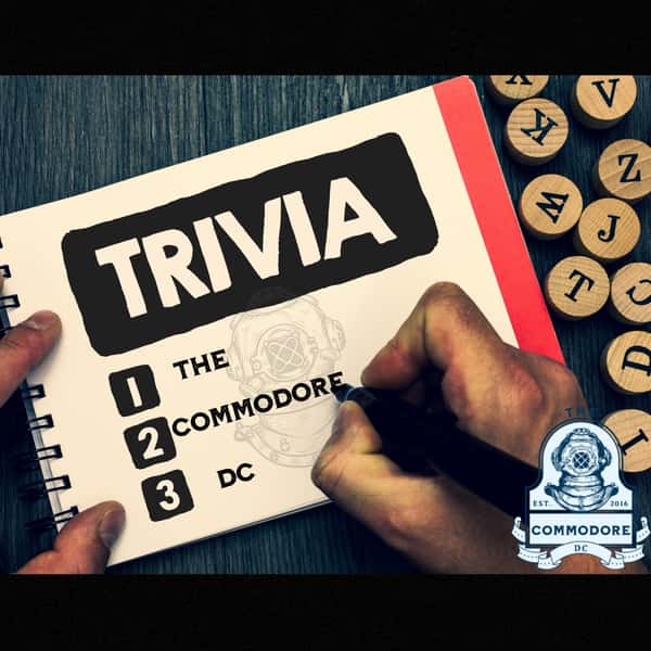 Trivia Tuesday - The Commodore DC - Dupont Circle's Neighborhood Pub