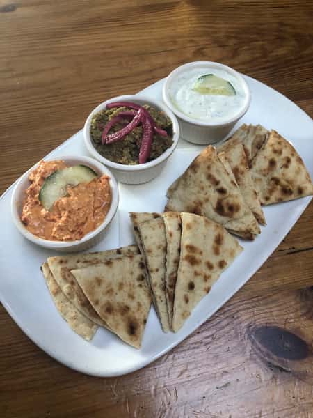 Trio Sampler - Menu - CafeArta&Pub at Third place