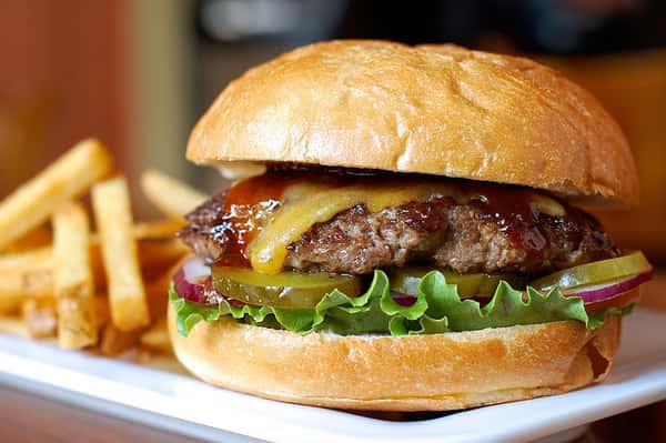 Buffalo Burger - Blazing Onion Burger Co. - American Restaurant in WA