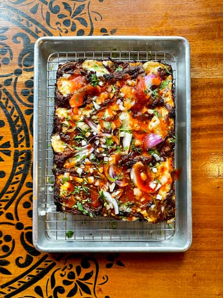 Birria Pizza - Tree House Chicago – River North's Most Fun Restaurant ...