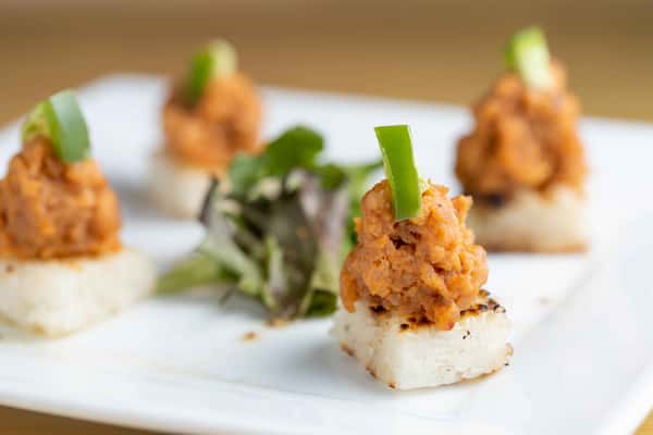 Spicy Tuna Canapé - O-Sabi Japanese Restaurant - Japanese Restaurant in ...