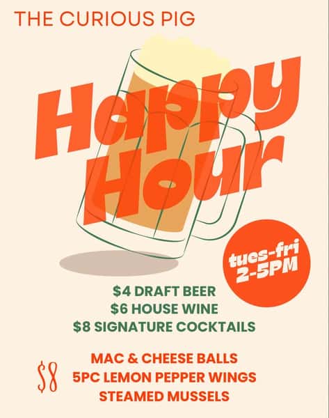 Special Menus - The Curious Pig
