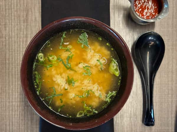 Long Life Chicken & Rice Soup - Ling & Louie's Asian Bar and Grill