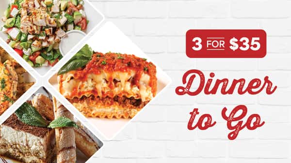 3 for $35 Dinner Deals To Go - Moretti's Restaurants: Best Thin Crust ...