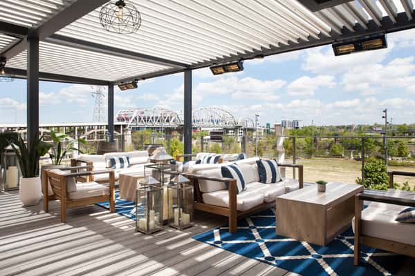 The Best Nashville Rooftop - The Hampton Social | Coastal Cuisine ...