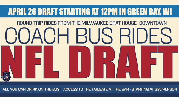NFL Draft Coach Buses - milwaukeebrathouse
