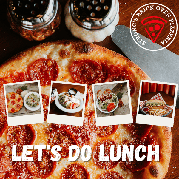 Lunch Combos - Strong's Brick Oven Pizzeria | Best Pizza