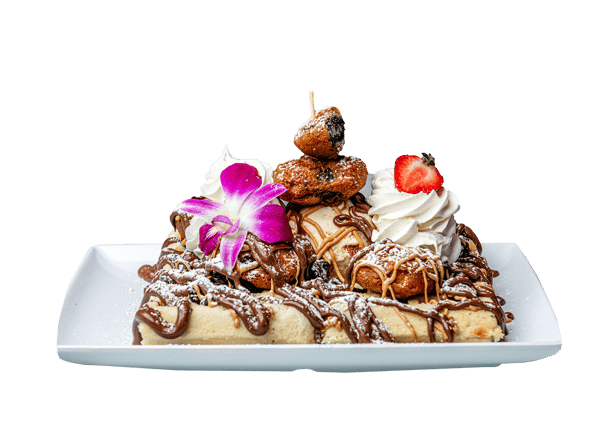 Oreo Nutella Waffle - Brunch Menu - Sugar Factory