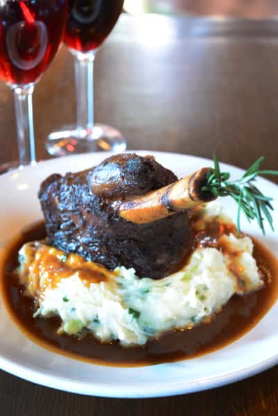 Lamb Shank Colcannon - McGuire's Irish Pub