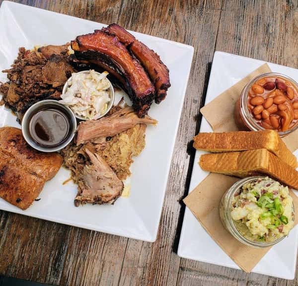 City Pork BBQ Platter - Main Menu - City Pork Brasserie // City Pork ...