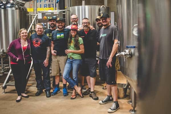 B-Side Peach IPA Collaboration - Hopworks Brewery