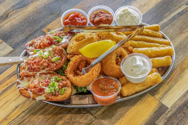 Pelican Platter - The Quarterdeck Seafood Bar & Grill - Seafood and ...