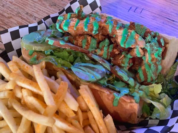 Voodoo Chicken Po'Boy - Menu - Darrow's New Orleans Grill - Creole ...