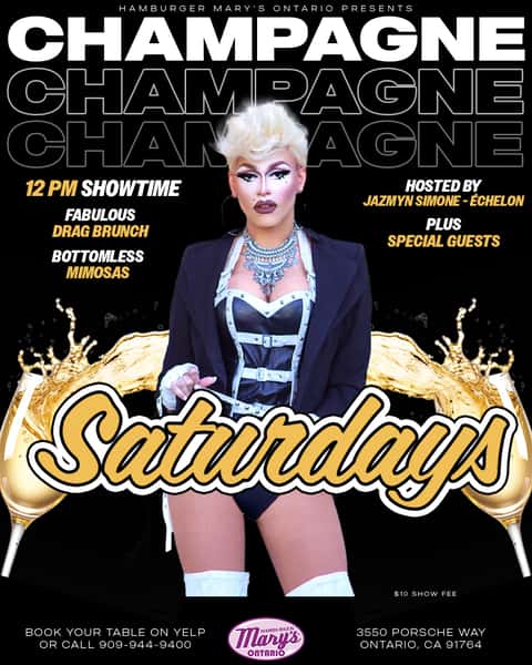 Champagne Saturdays - Hamburger Mary's