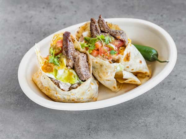 Filet Mignon Burrito - Sky's Gourmet Tacos