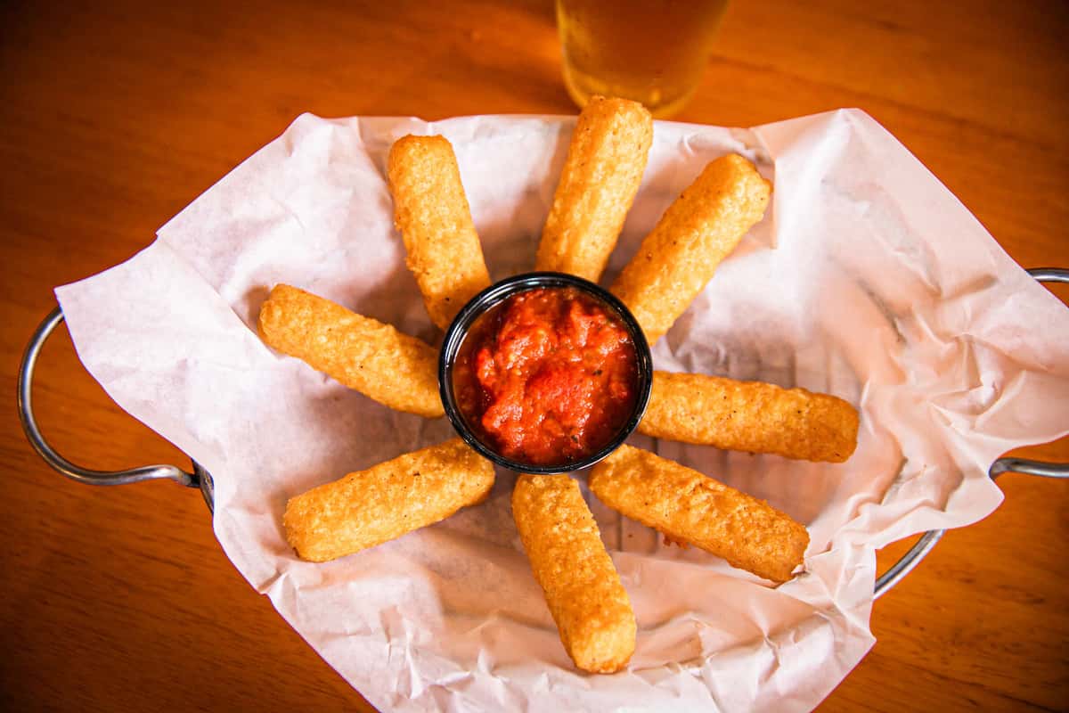 Mozzarella Sticks - Lunch & Dinner Menu - The Brick on Trosper ...