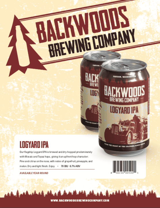 Brewery: Downloads - Backwoods Brewing Company - Brewpub