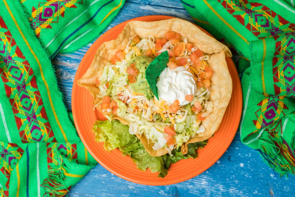 Tostada - Banquet Menu - Yolanda's Mexican Cafe